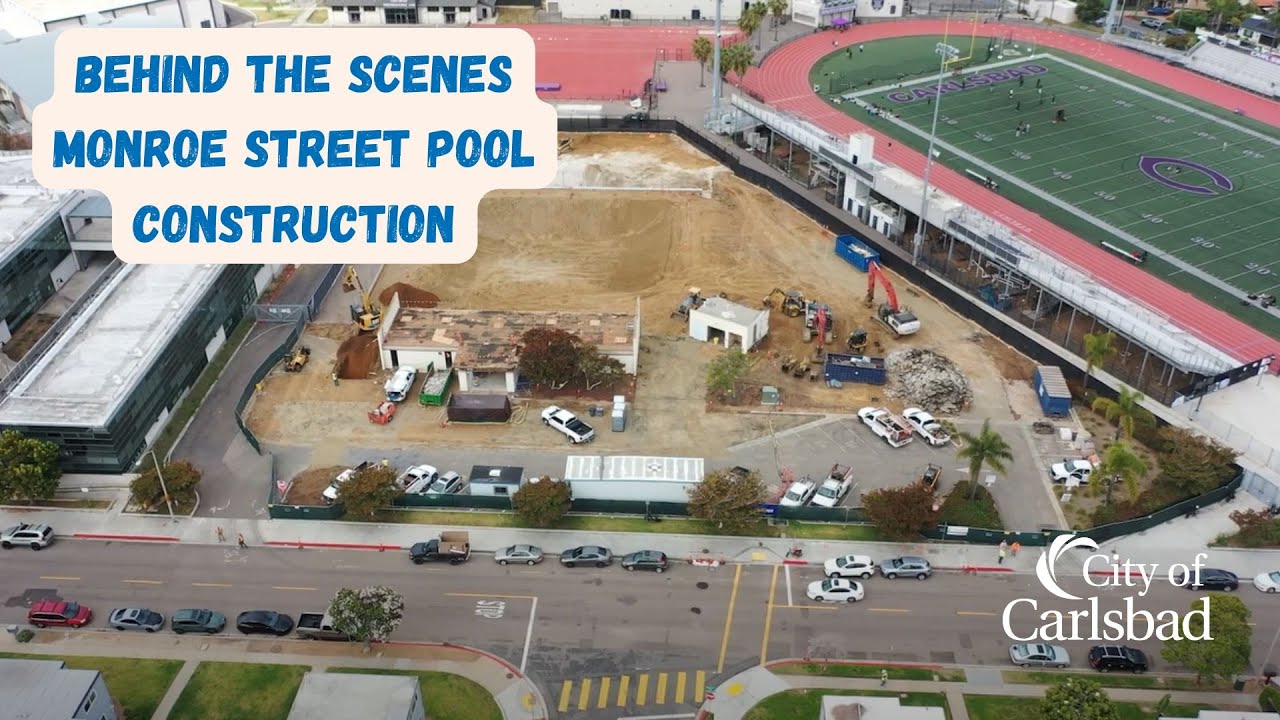Monroe Pool Renovation Update - YouTube