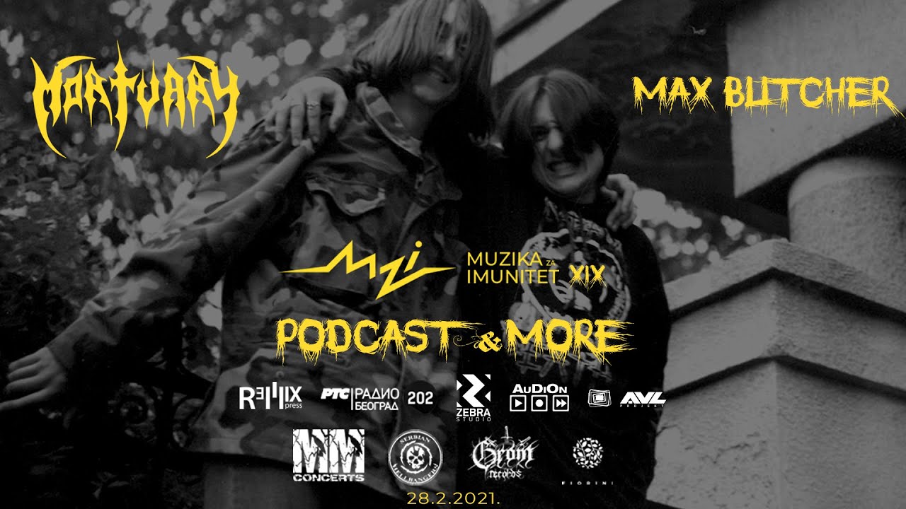 Max Butcher, MORTUARY - Snimanje Prvog Demo Albuma - YouTube