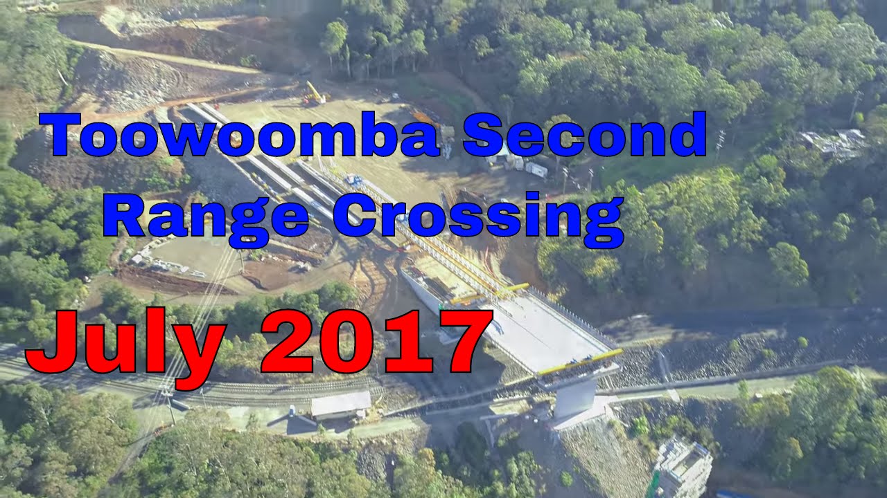 Viaduct Second Range Crossing Mt Kynoch 4K July 2017 - YouTube