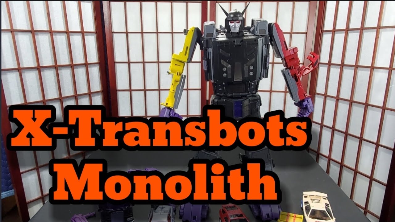 X-Transbots MX Series Monolith (Masterpiece G1 Menasor) Review - YouTube