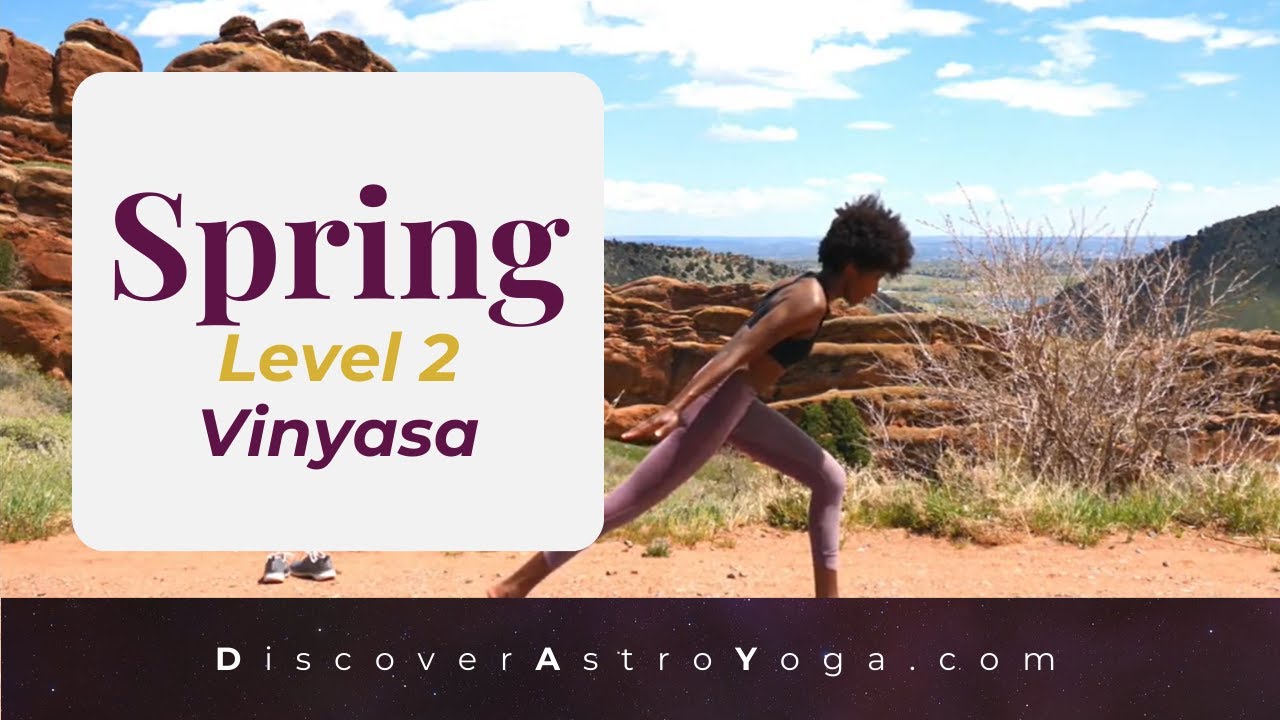 New Beginnings: Spring Astro Yoga Flow (Level 2) with Arnelle - YouTube