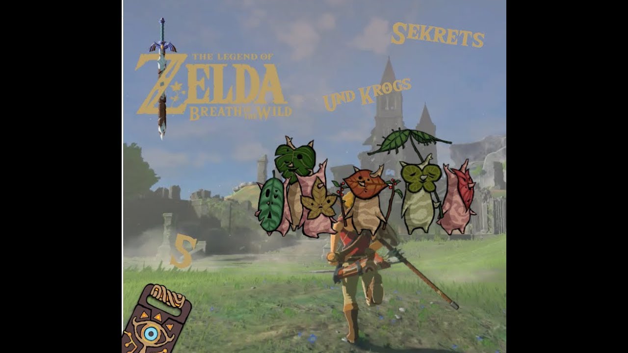 The Legend of Zelda Breath of the Wild #5 Secrets und Krogs - YouTube