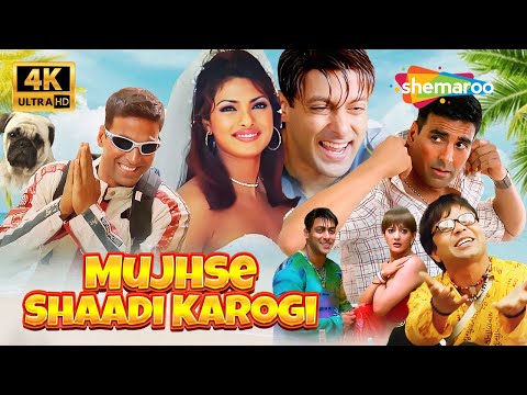 Mujhse Shaadi Karogi Full Movie Comedy 4K | Salman Khan, Priyanka Chopra, Akshay Kumar, Rajpal Yadav