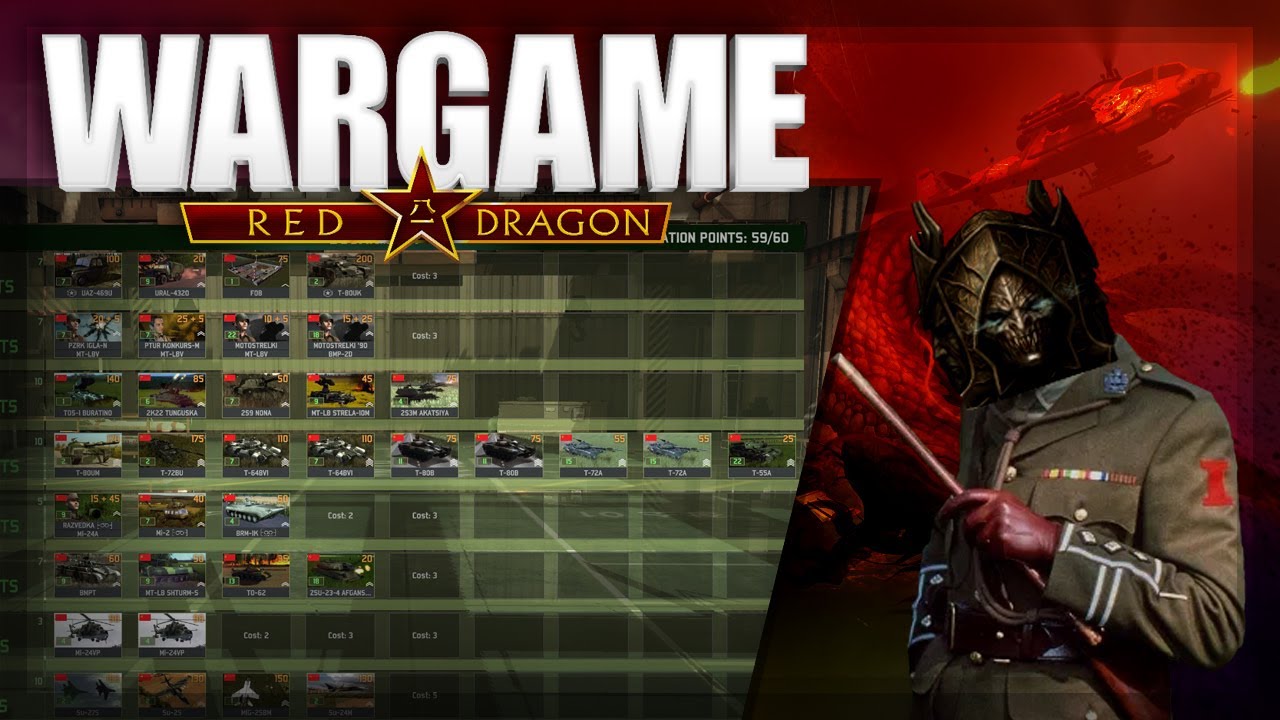 Rating a Soviet Armoured Deck - Wargame: Red Dragon Decklab - YouTube