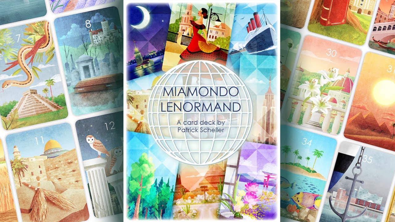 🌍MIAMONDO LENORMAND - Prêt(e) pour un petit tour du monde ? 🏝🗻🏛🕌⛩🗽 ...