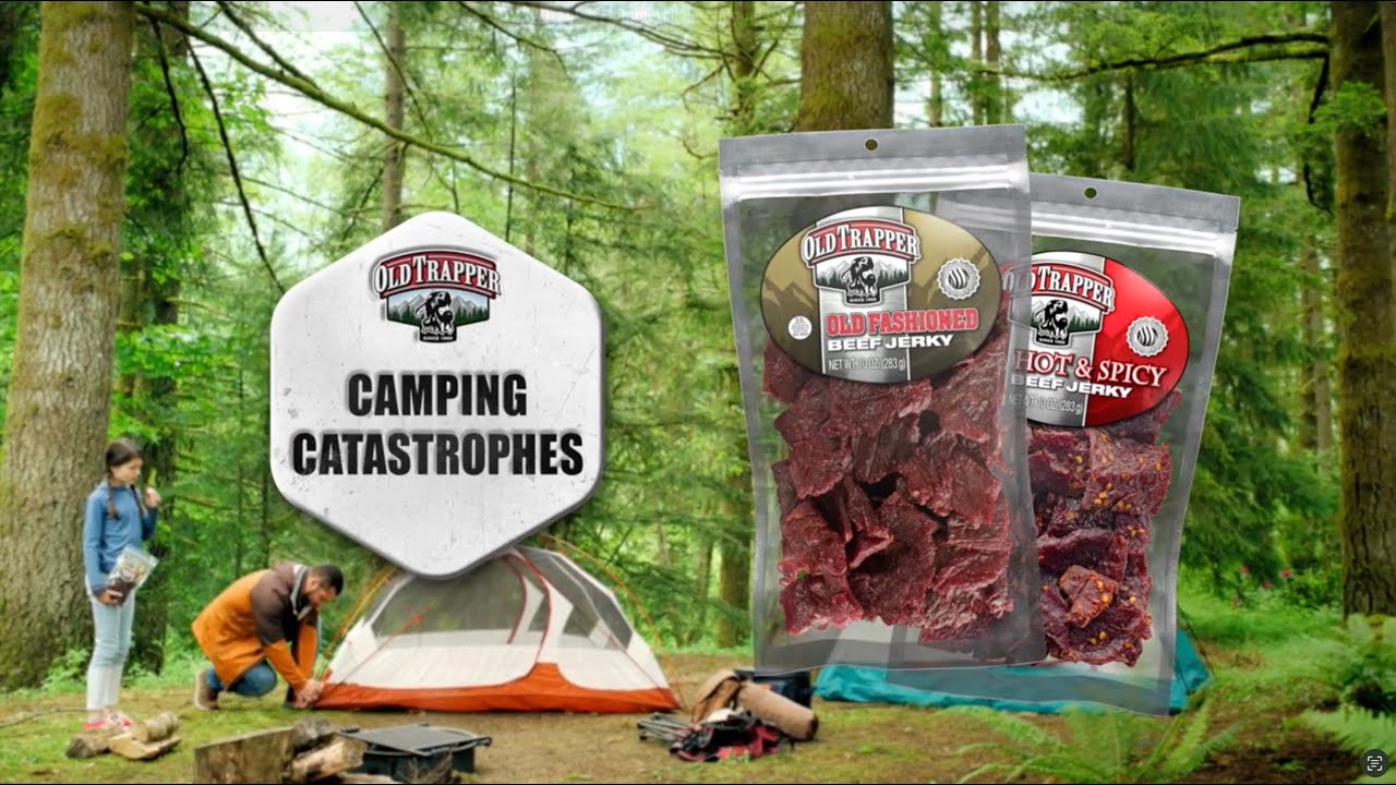Old Trapper Commercial: Camping Catastrophes (Extended Edition) - YouTube