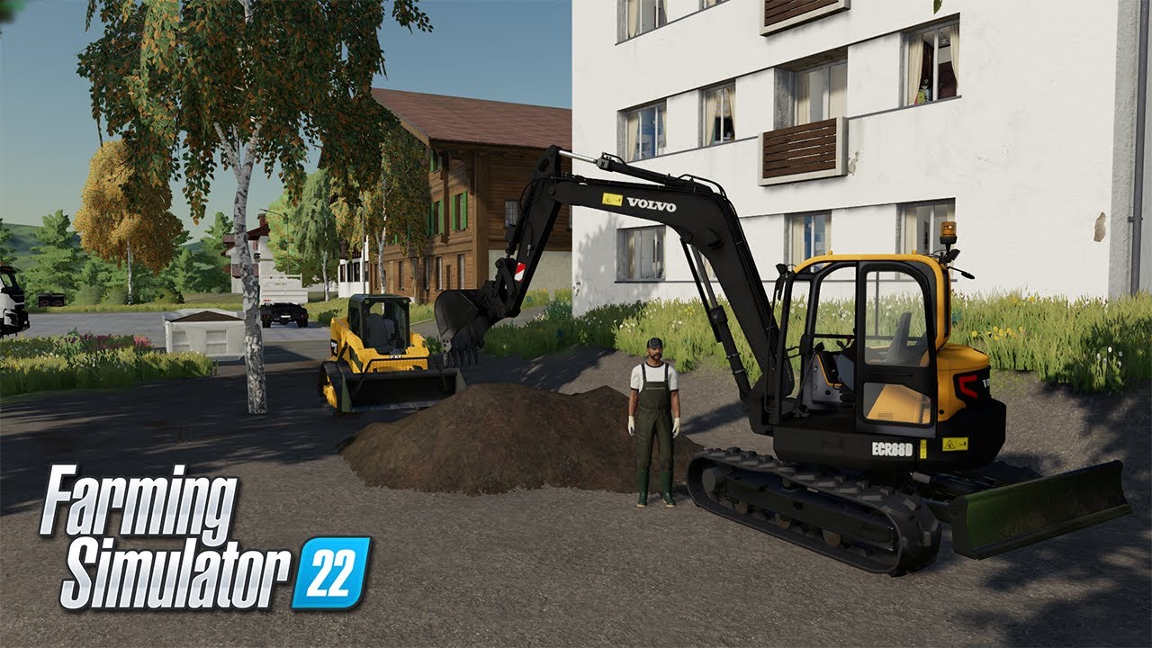 FARMING SIMULATOR 22 || FIRST DIFFICULT JOB !!! || MULTIPLAYER PUBLIC ...