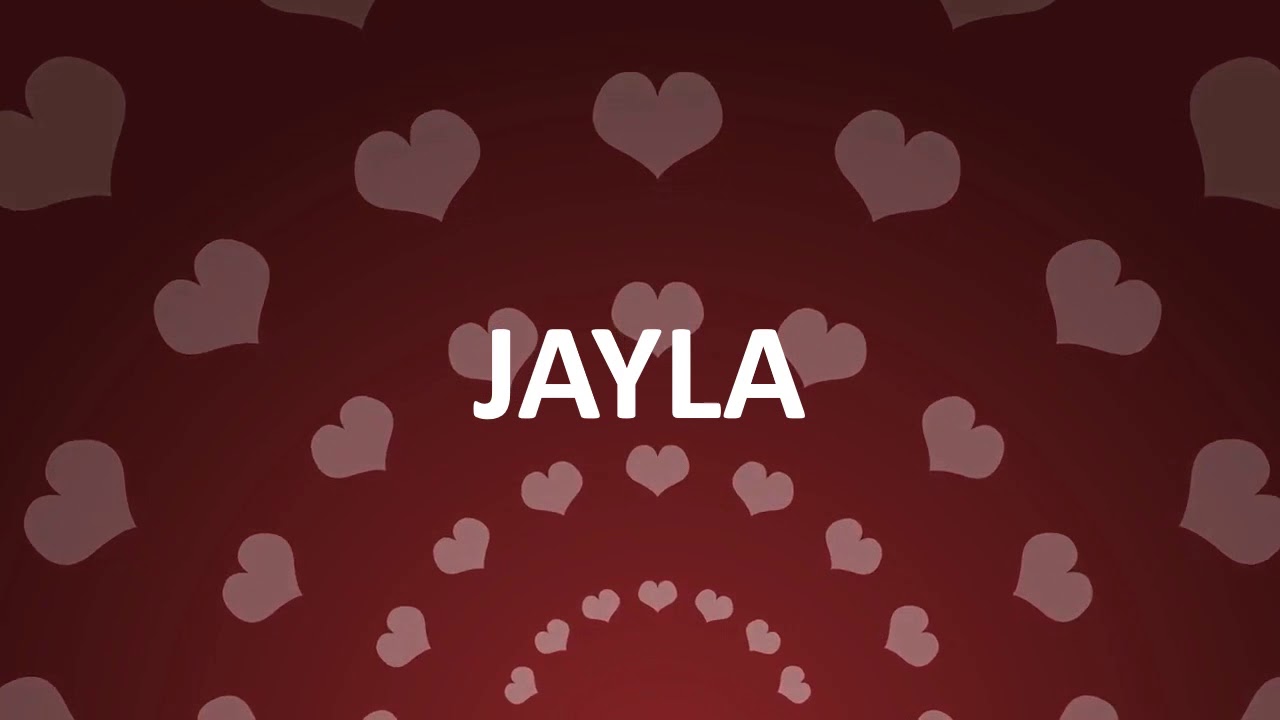 HAPPY BIRTHDAY JAYLA - YouTube