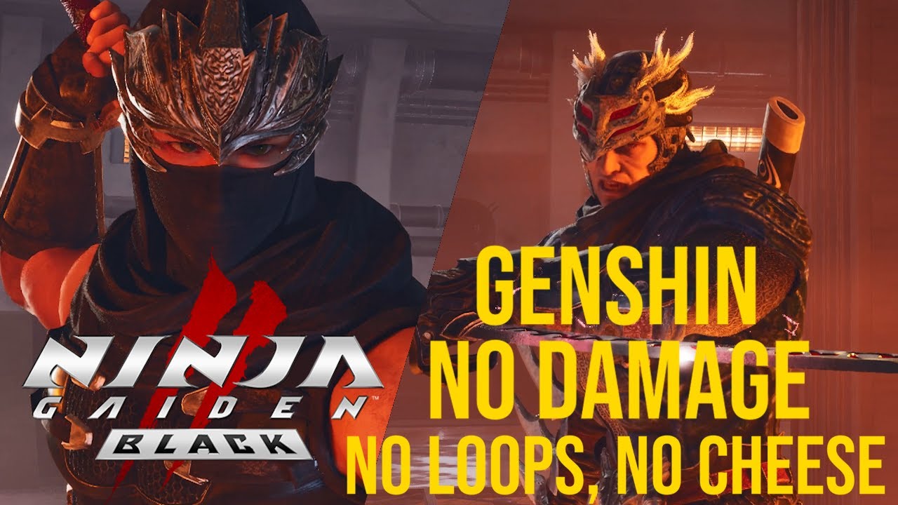 Ninja Gaiden II Black - CH9 Genshin NO DAMAGE, No Loops - Enma's Fang ...