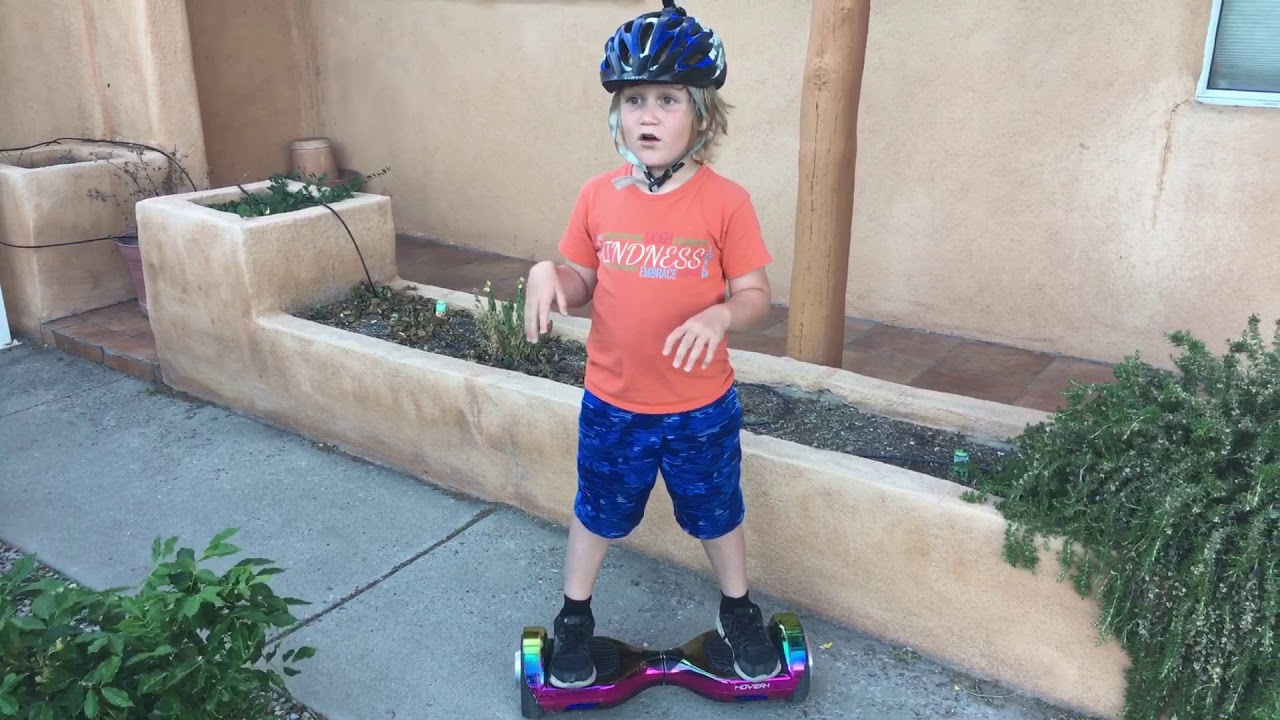 How to ride a hoverboard - YouTube