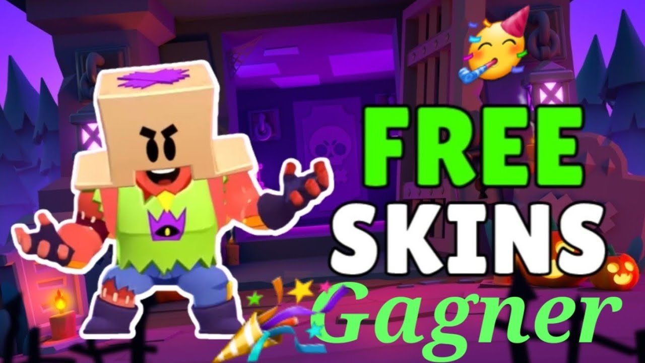 Brawl Stars J'ai Gagné Le Skin Frankengrom - YouTube