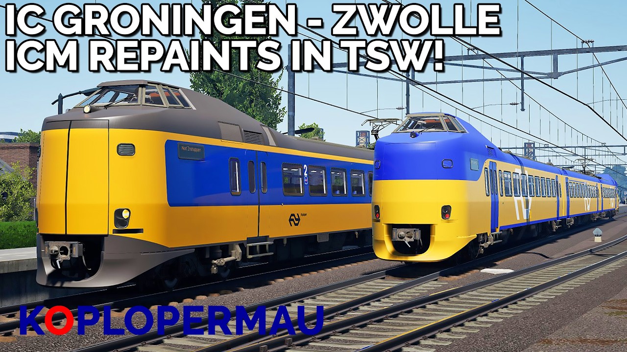 Train Sim World: Ik installeerde repaints en reed de Intercity ...