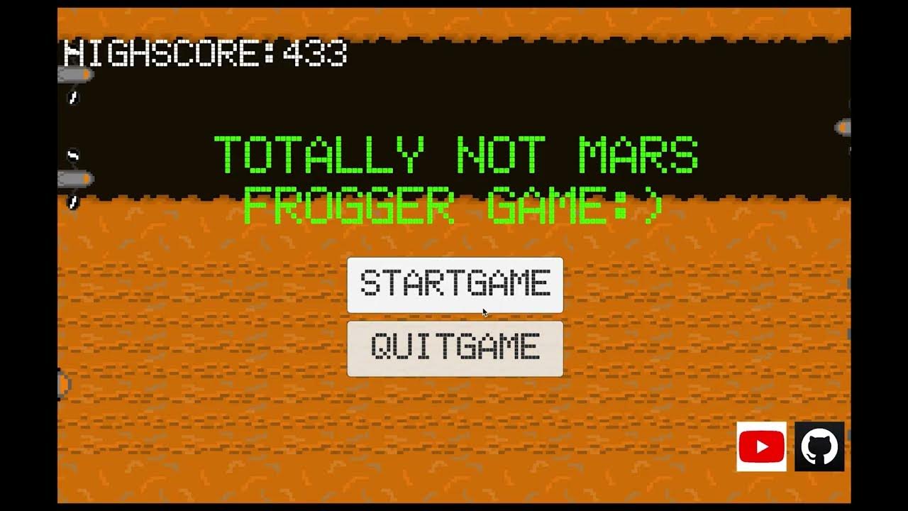 Totally Not Mars Frogger Game DevLog#1 - YouTube