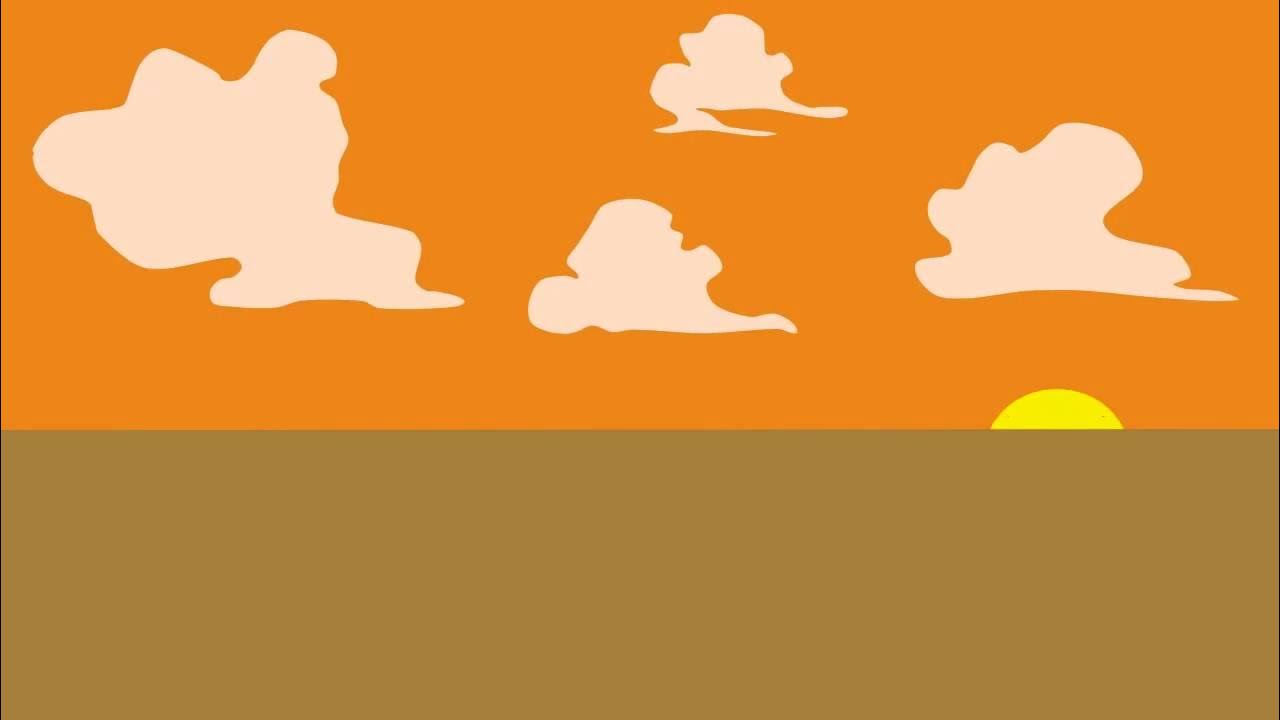 Animated_Illustrated | Time lapse Sunrise Animation - Cartoon - YouTube
