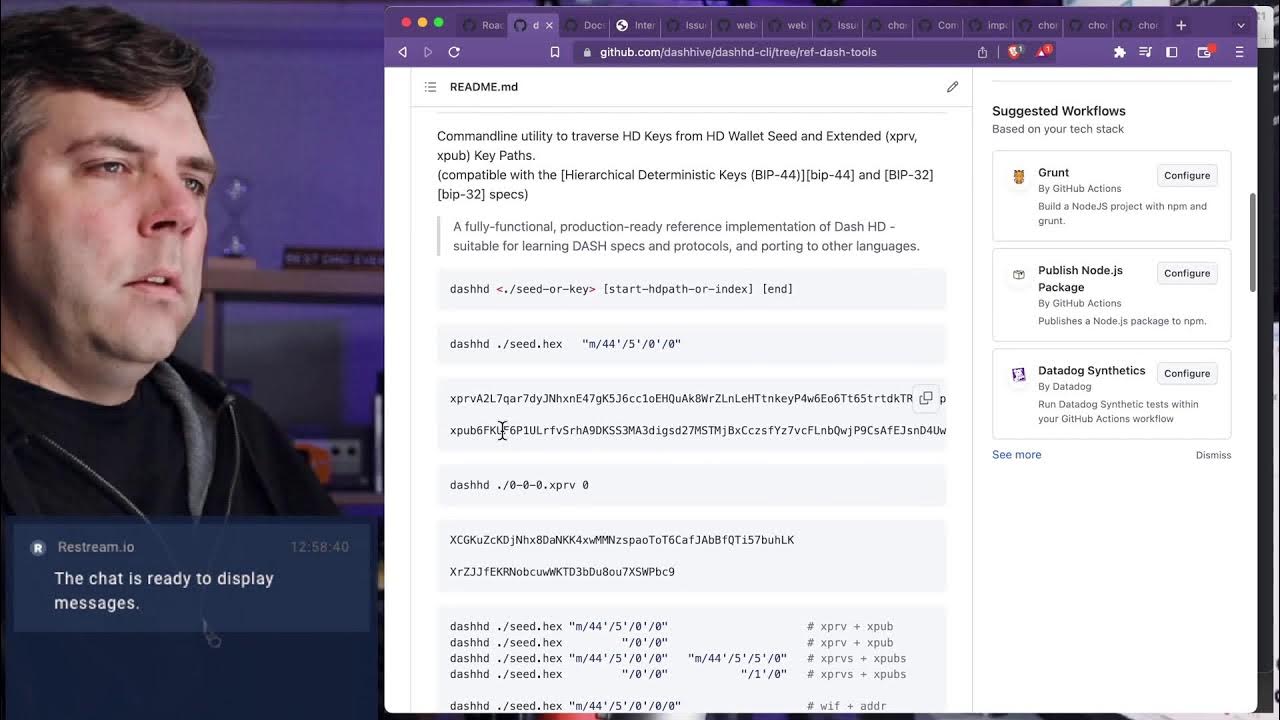 Code Hangout: Next-Gen DASH CLIs #4: Docs & Publishing DashHD CLI Tool - YouTube