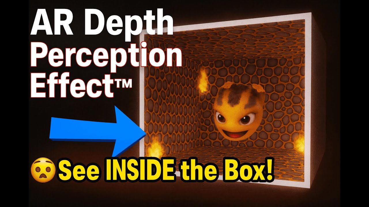 Depth Illusion! 🤯 AR Depth Perception Effect Project™: See INSIDE the ...