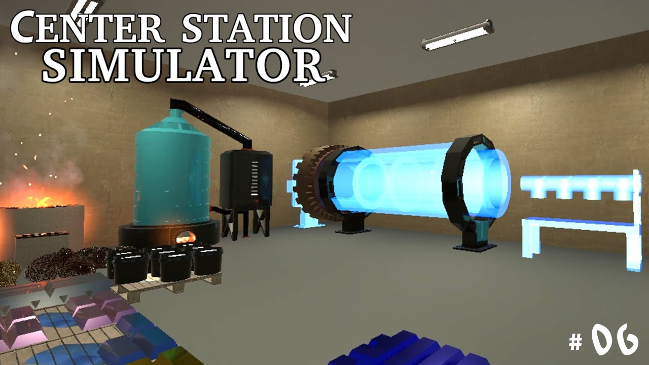 Center Station Simulator #06 💰 Diese Maschine ist riesig #letsplay # ...