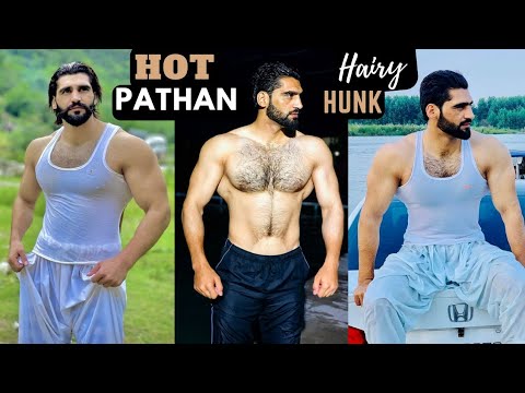 Hot Pathan - Hairy Hunk Pakistani Bodybuilder