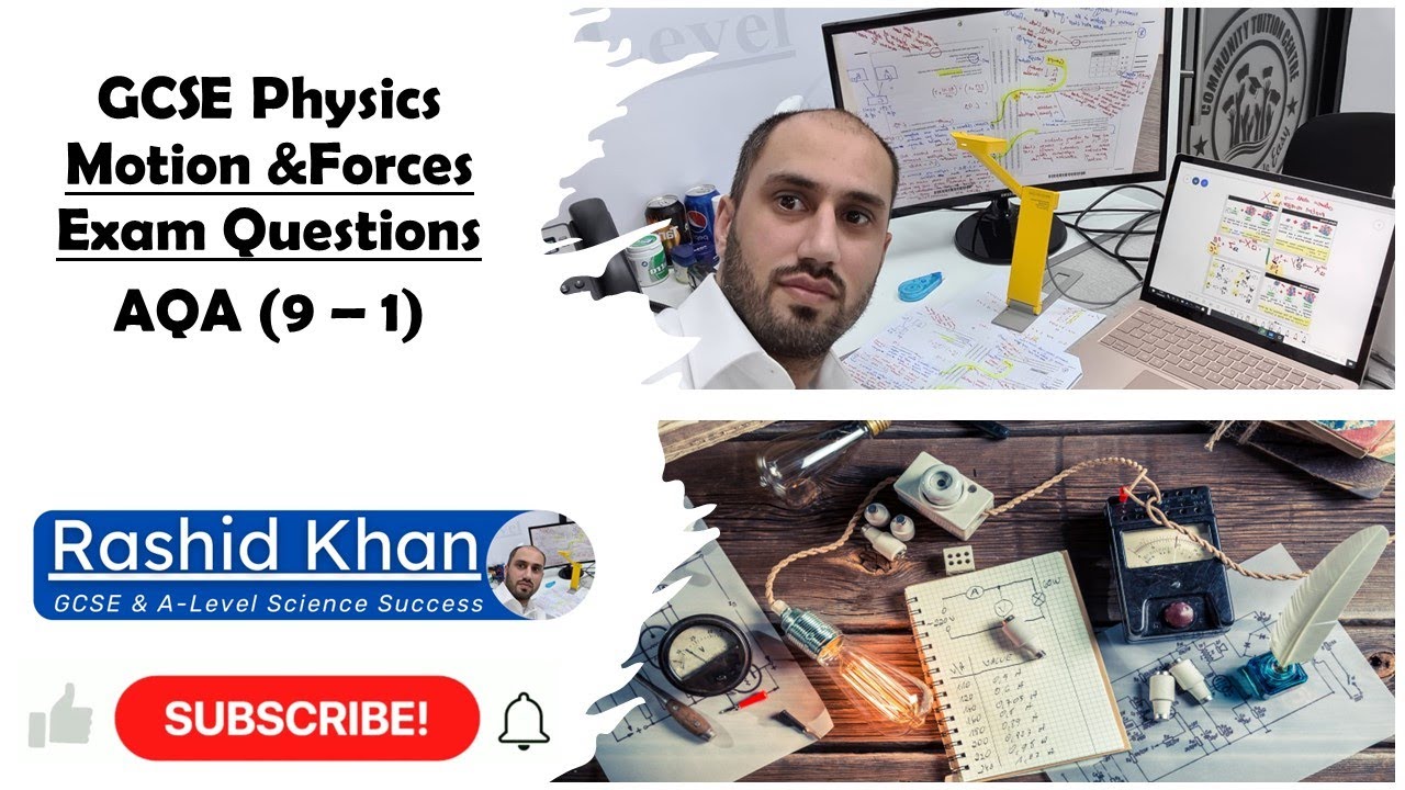 GCSE Physics Motion and Forces Questions (AQA 9-1) - YouTube
