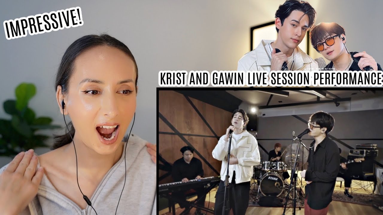 KRIST LIVE SESSION feat. GAWIN CASKEY [ PERFORMANCE VIDEO ] REACTION ...
