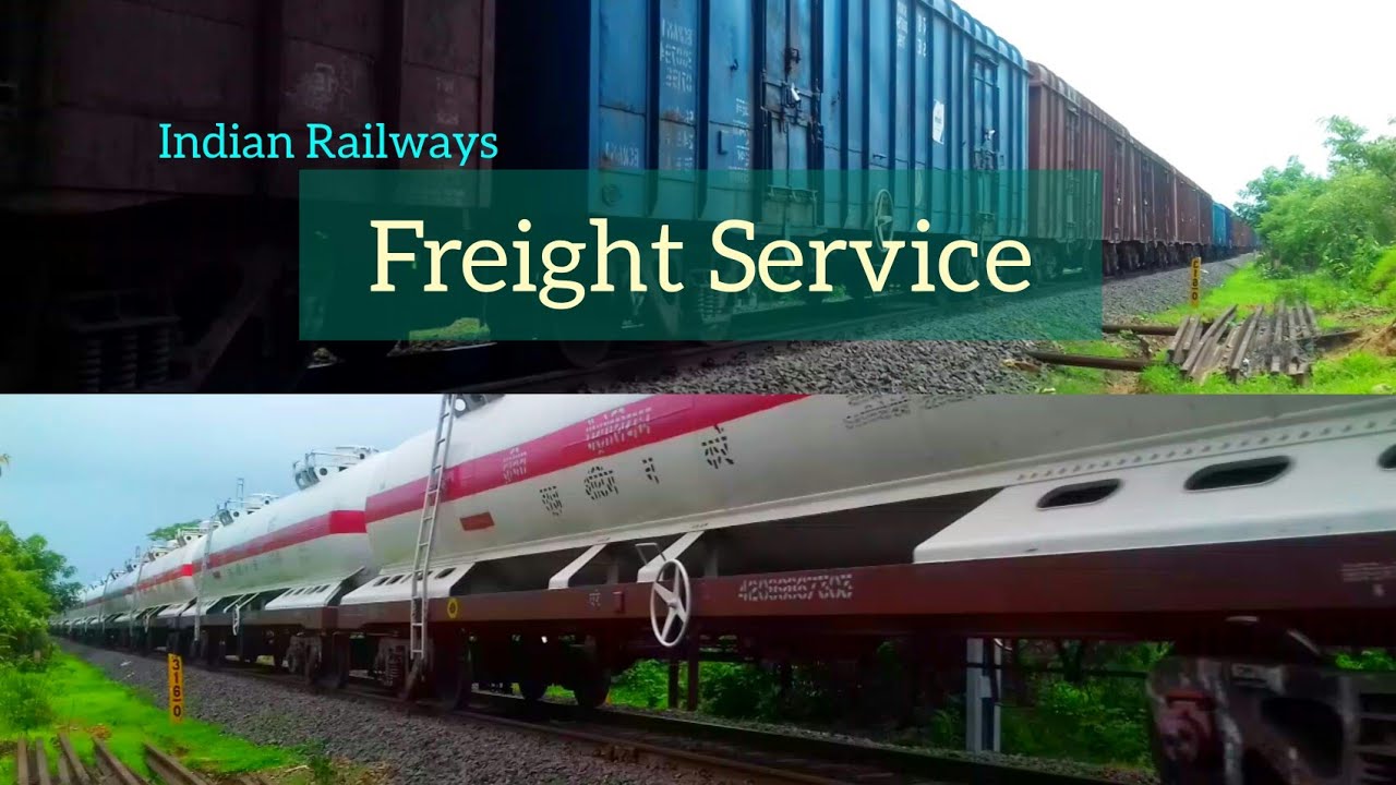 Different Types of Indian Railways Freight Service Running On Konkan ...
