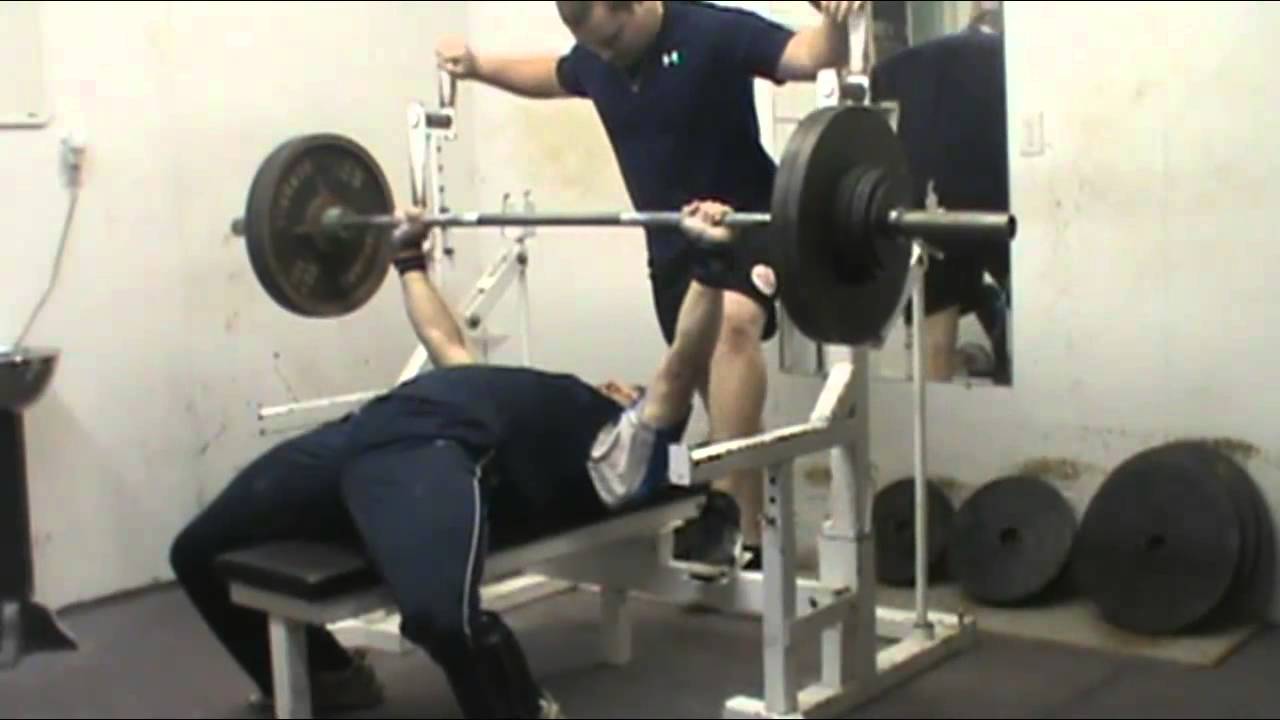 Robert - Bench 270x2 - YouTube