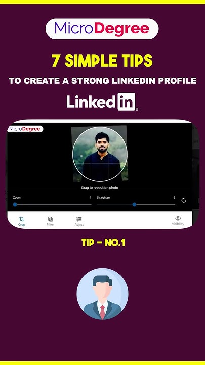 How To Make A Great Linkedin Profile Picture Microdegree Shorts Youtube