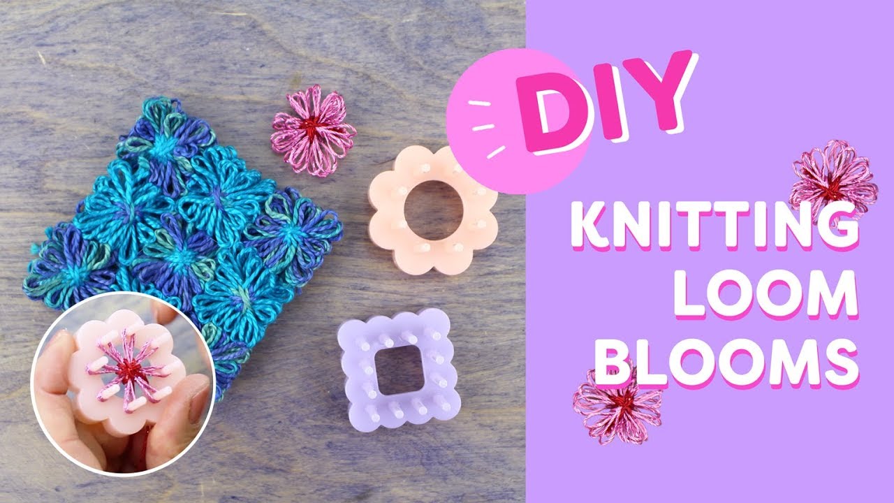 🌸DIY Knitting Loom Blooms🌸 - YouTube