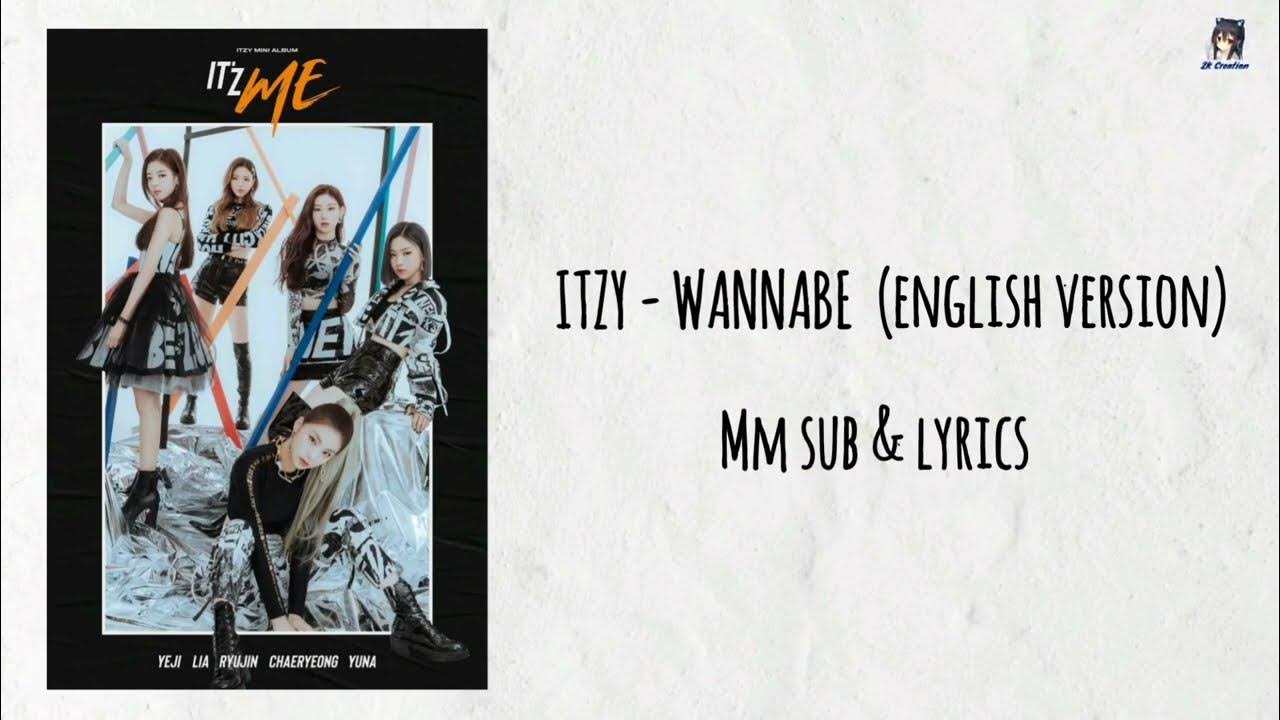 Itzy Wannabe English Version Mm Sub Youtube