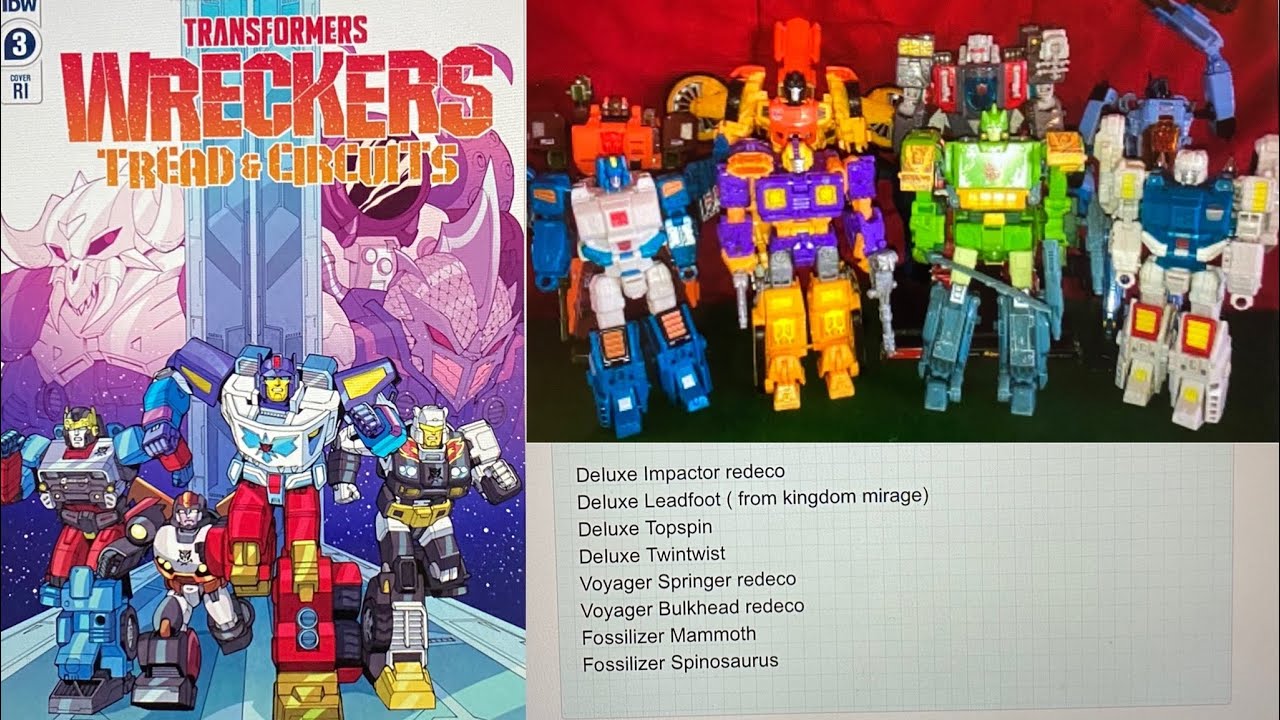 Transformers new figure leaks? Wreckers Amazon exclusive? Toy news ...