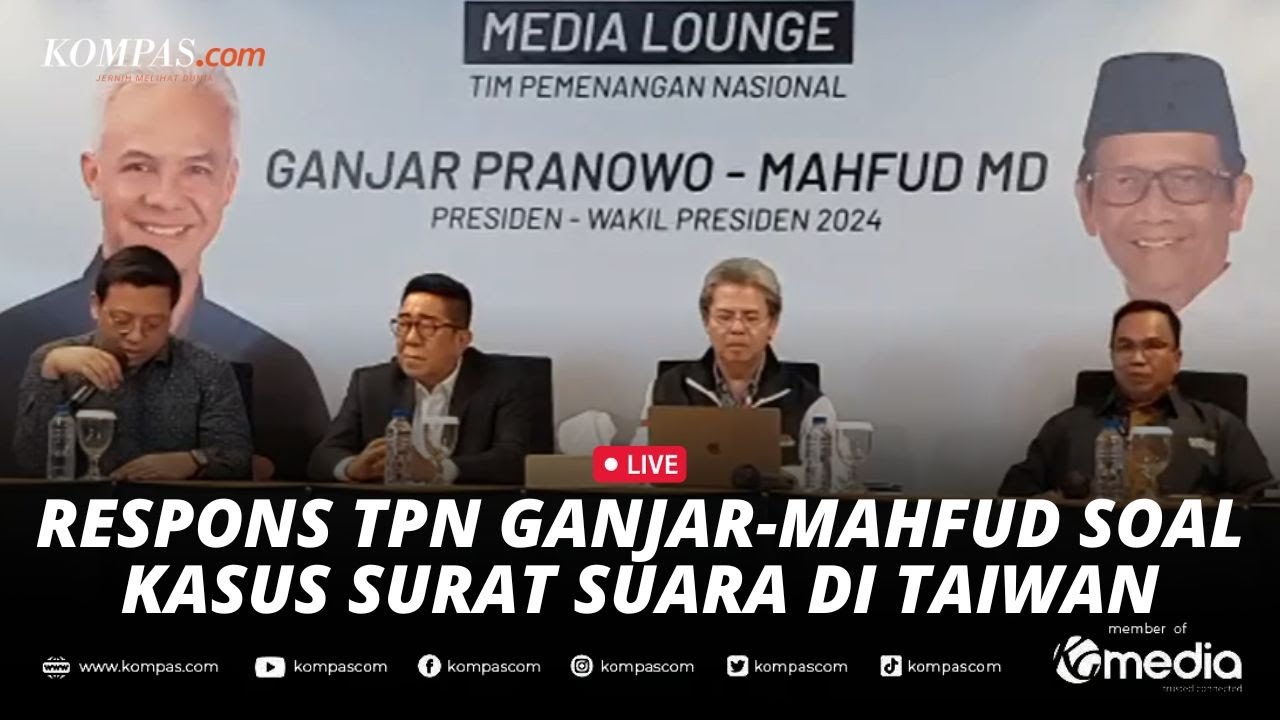 🔴live Deputi Hukum Tpn Ganjar Mahfud Merespons Kasus Surat Suara