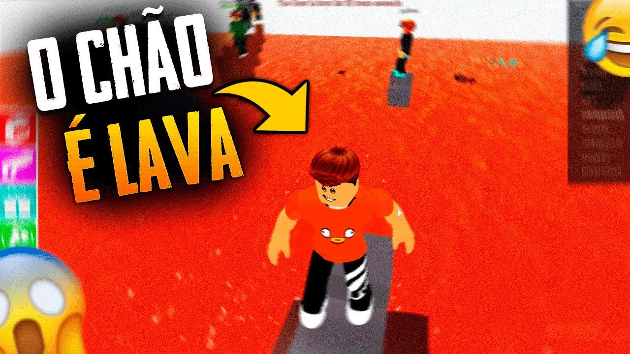 O Chão é LAVA no Roblox! (The Floor Is Lava Escape) - YouTube