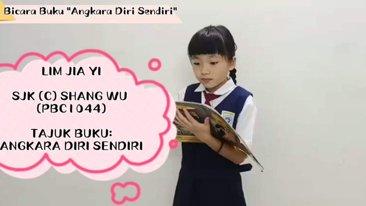 LIM JIA YI | SJKC SHANG WU | PBC1044 | ANGKARA DIRI SENDIRI - YouTube