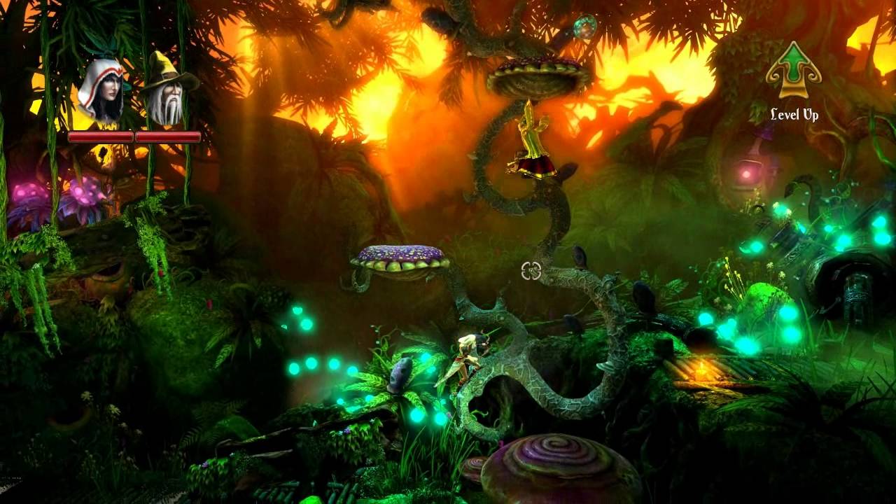 Trine 2 Gameplay Walkthrough Multiplayer HD - Part 7 - To the tree ...