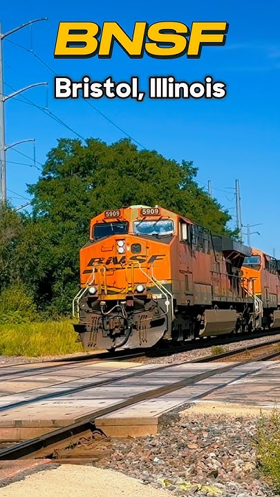 BNSF Coal Train Rumbling Through Bristol - YouTube