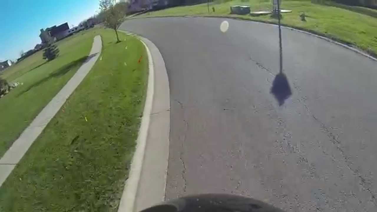 Motoboard Motorized Skateboard First Ride GoPro - YouTube
