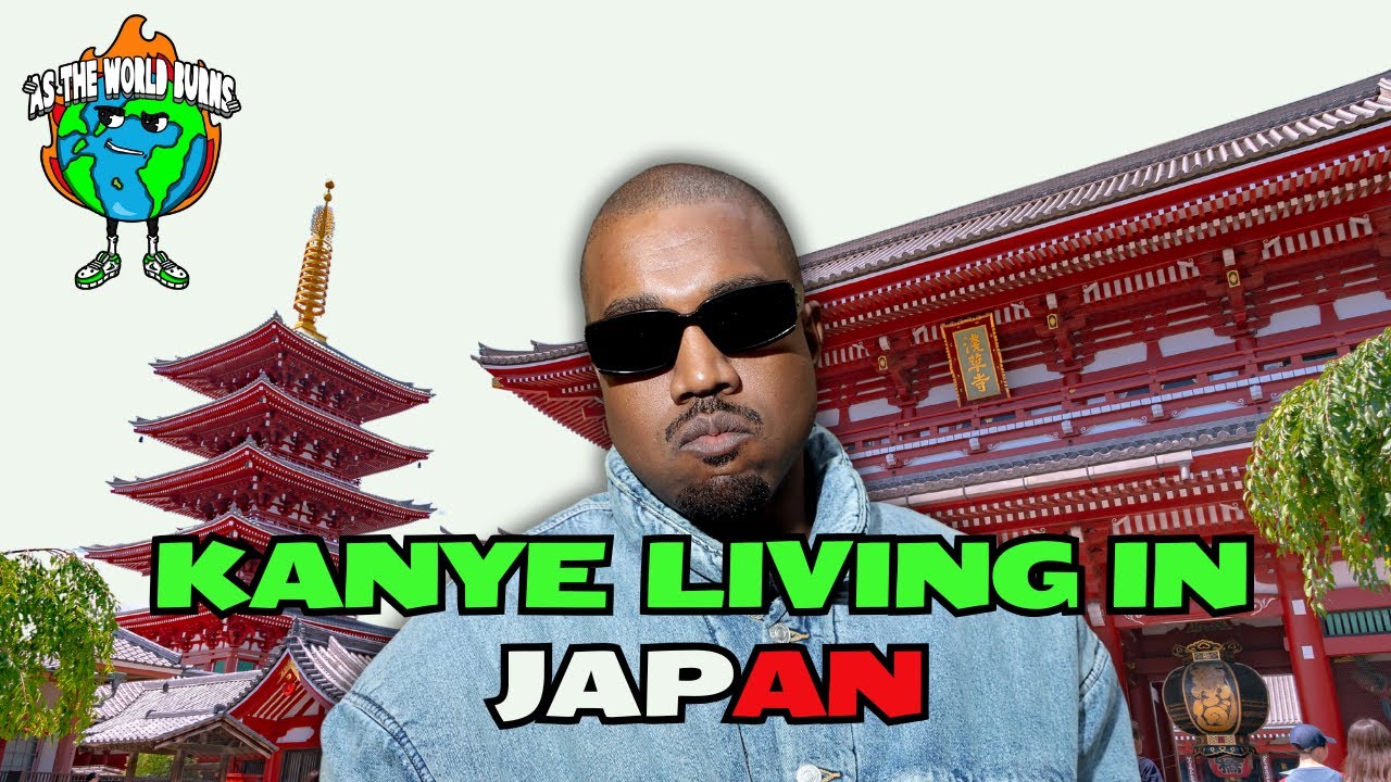 Kanye West Is Living Like A Digital Nomad In Japan - YouTube