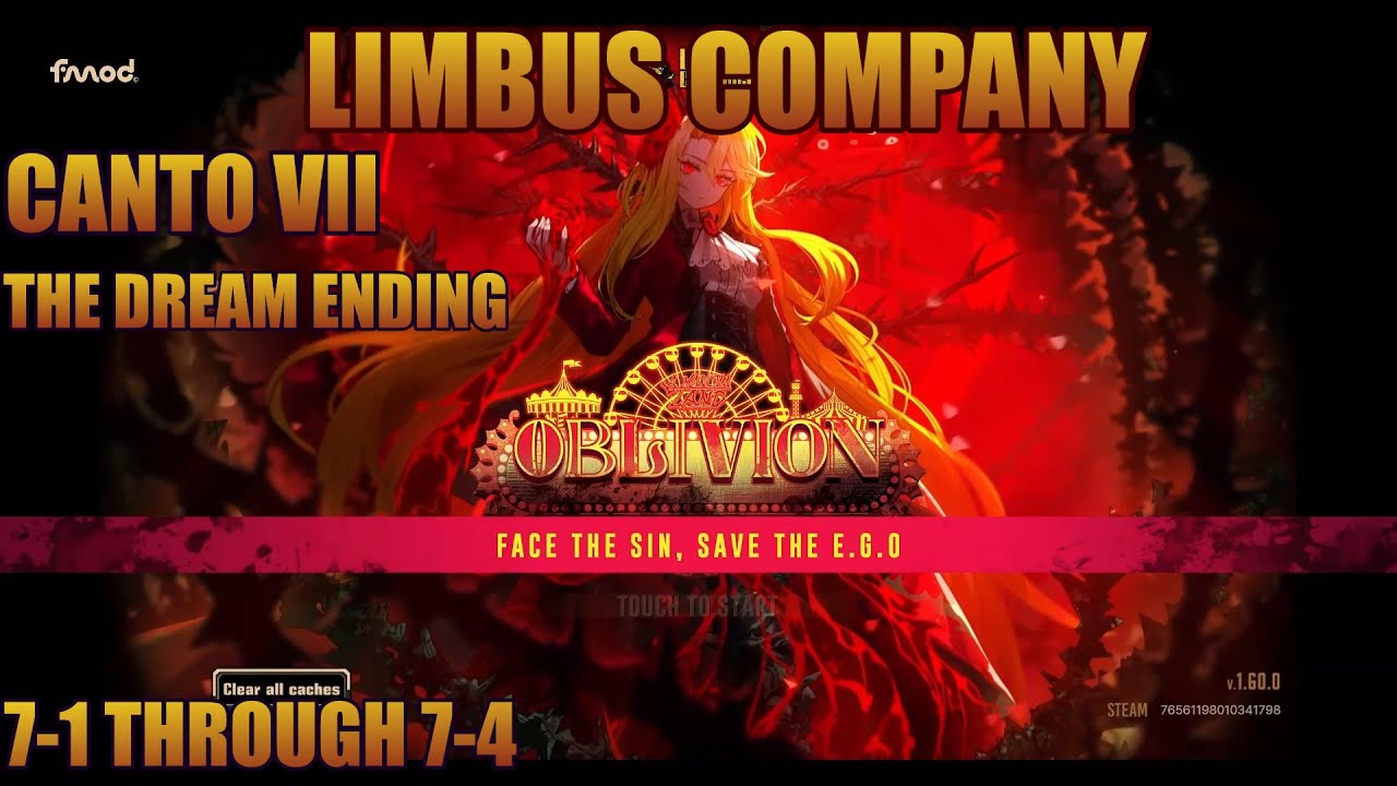 Limbus Company - Canto 7-1 through 7-4 - YouTube