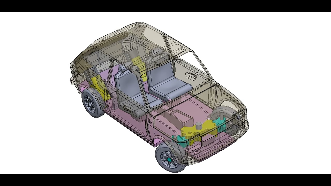 126 RC Steering Mechanism - YouTube