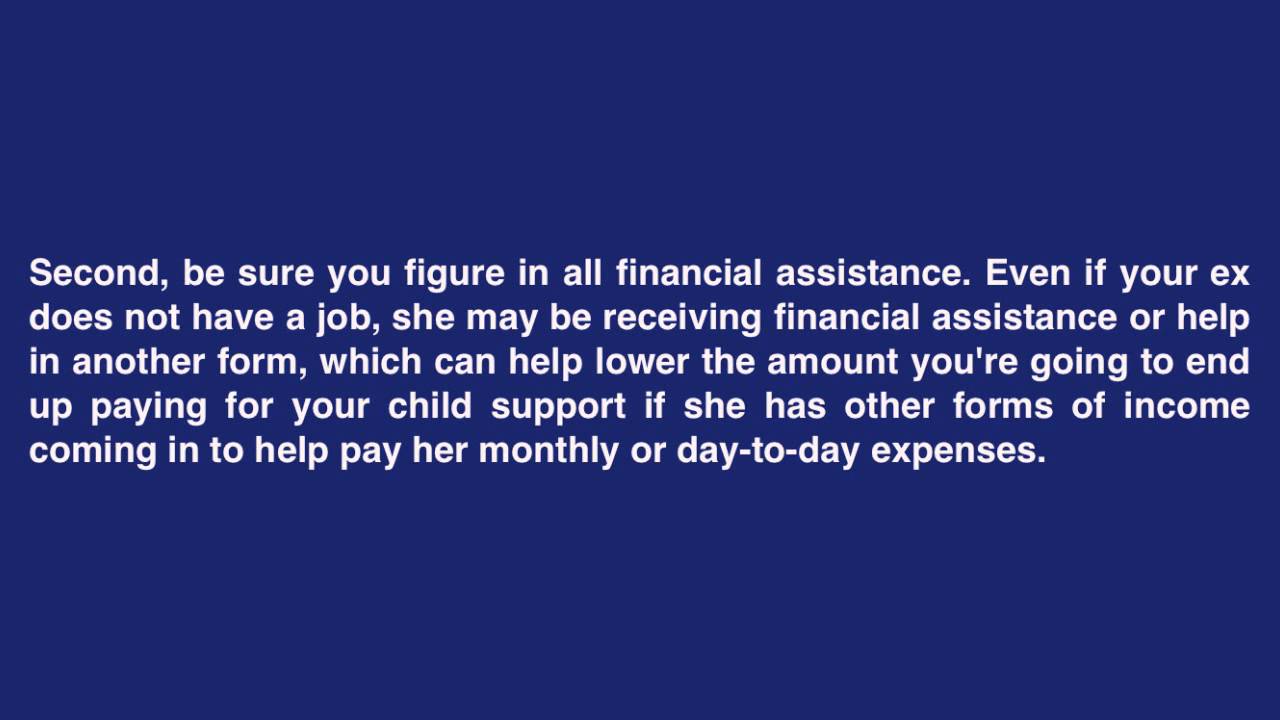 3 Important Rules For Getting Your Child Support Lowered - YouTube