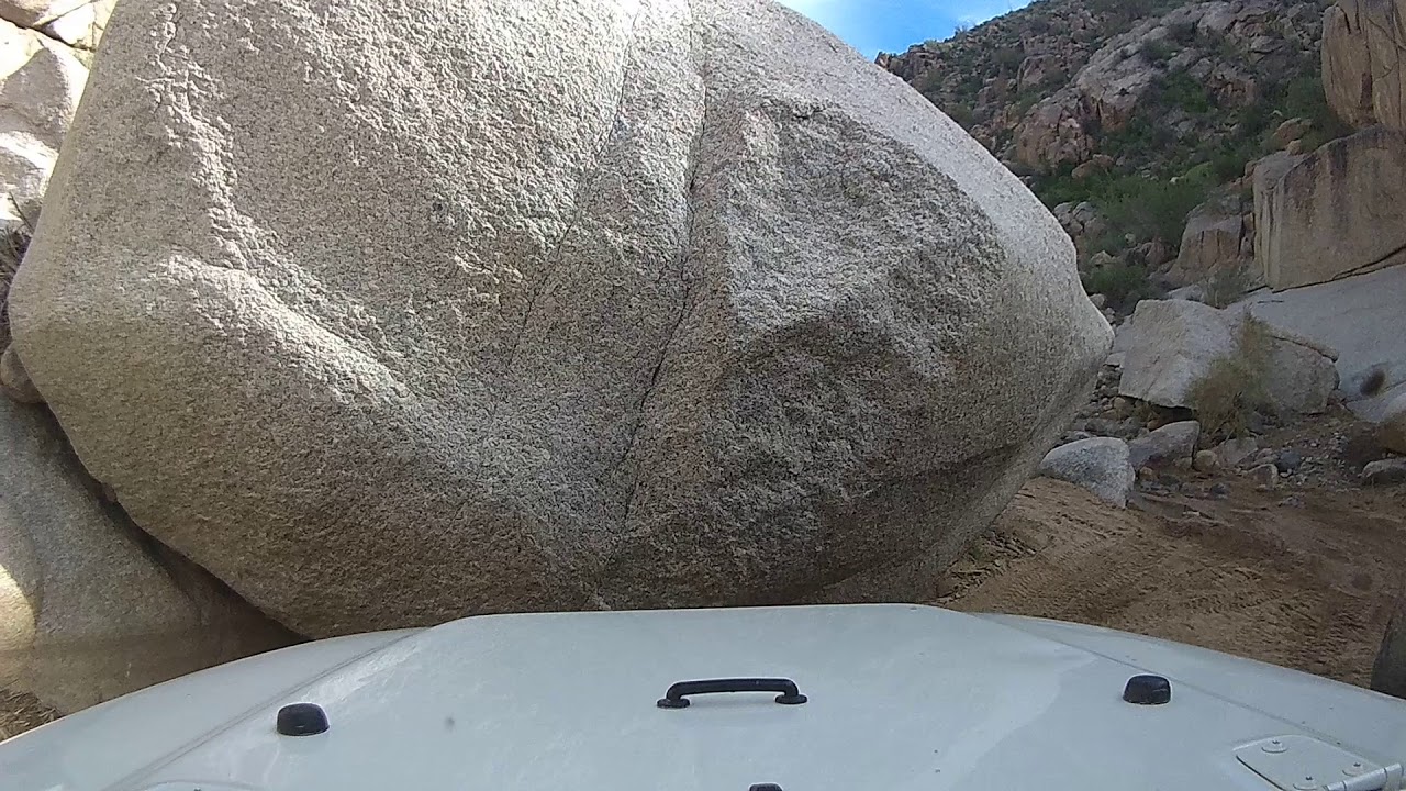 Squeeze Rock at Sycamore Wash - YouTube