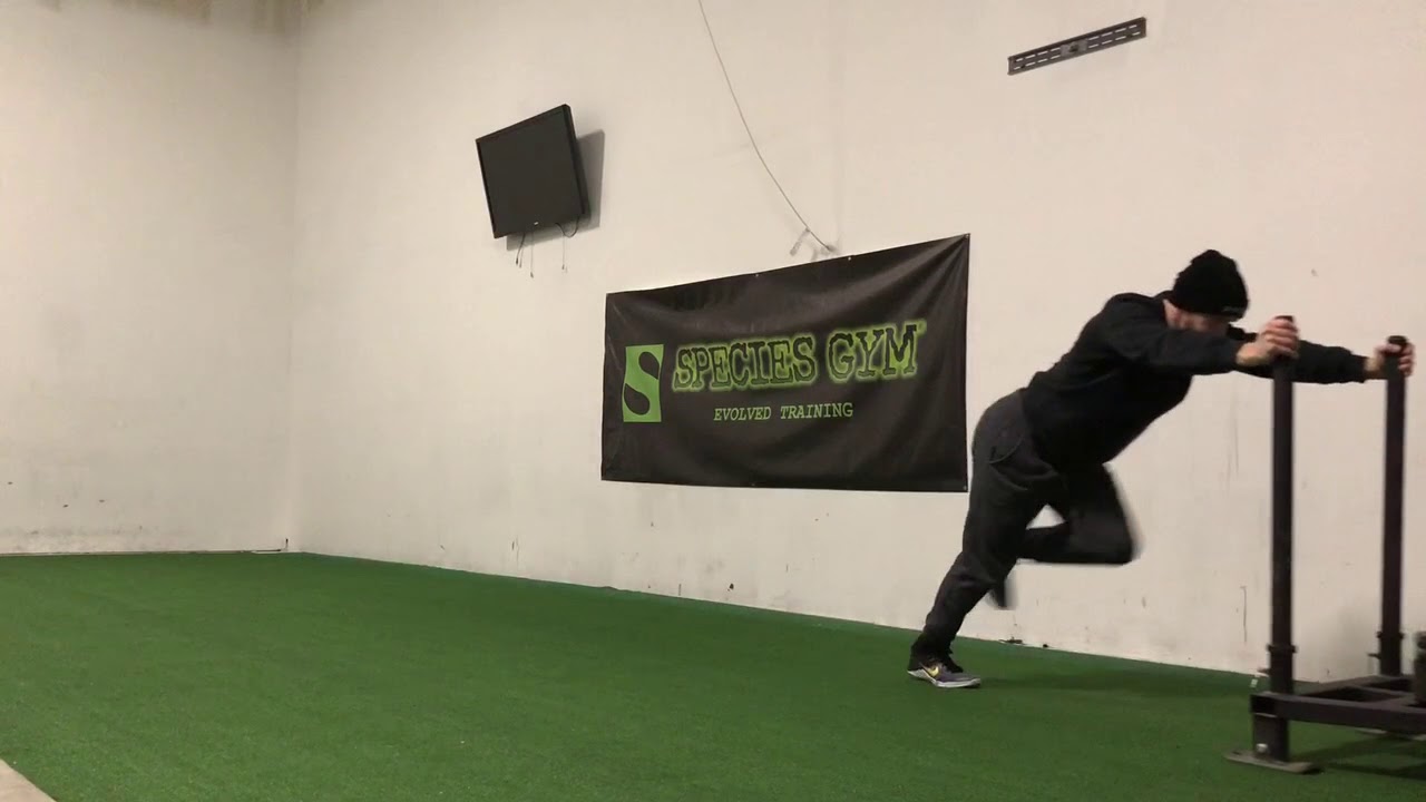 Sled Push/Pull - YouTube