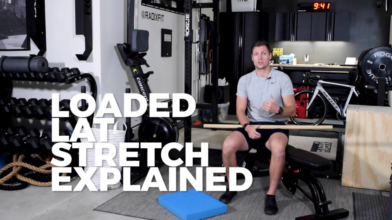 Loaded Lat Stretch explained - YouTube