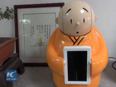 Meet Xian'er, World's first robot monk! - YouTube