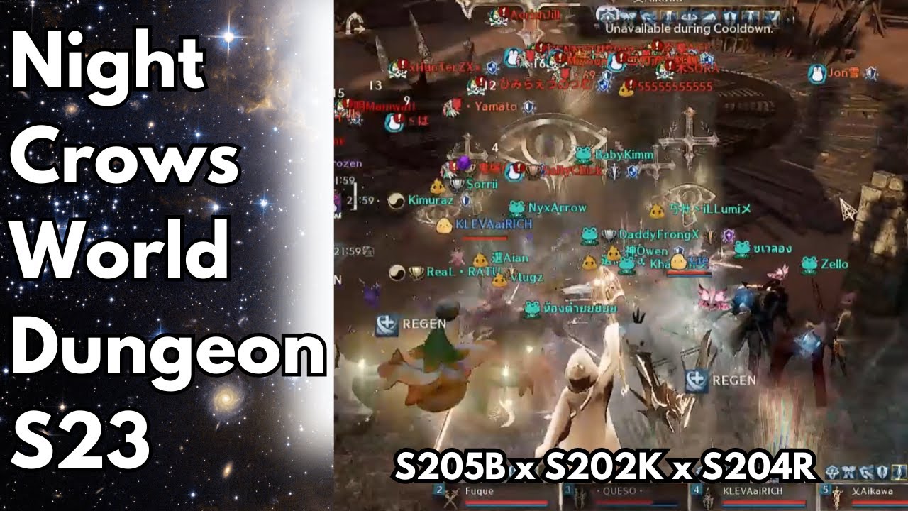 Night Crows World Dungeon S23 - YouTube