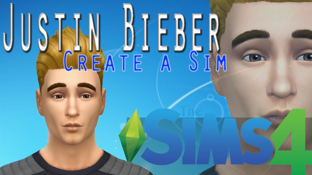 JUSTIN BIEBER'S REAL IDENTITY REVEALED!! | The Sims 4: Create A Sim ...