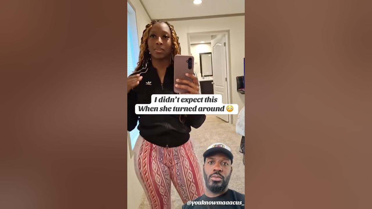 I did not expect this when she turned around! 😍🍑 - YouTube