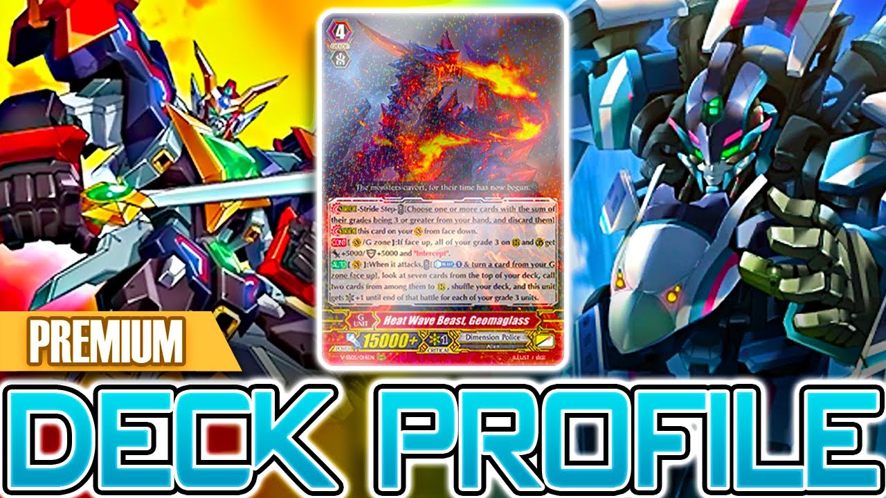 D-Robos! Dimension Police Deck Profile! | Premium | Cardfight ...