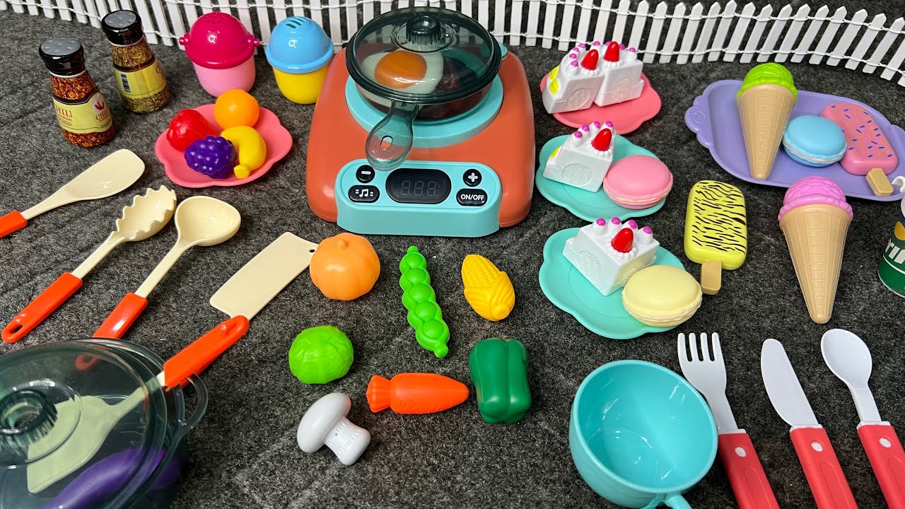 14 Minutes Satisfying with Unboxing Cute Kitchen Set / Sweet Candy Toys ...