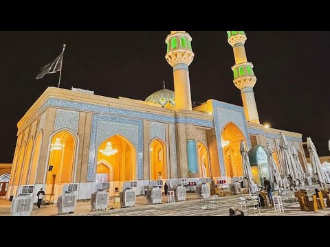 اذان مغرب مسجد سہلہ،کوفہ،عراق  Azan e Maghreb Holy Sahla Mosque, Kufa, Iraq